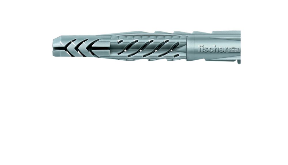 Chevilles universelles Fischer 90877 6 x 45mm, lot de 10 | Chevilles fixation légère | Screwfix FR