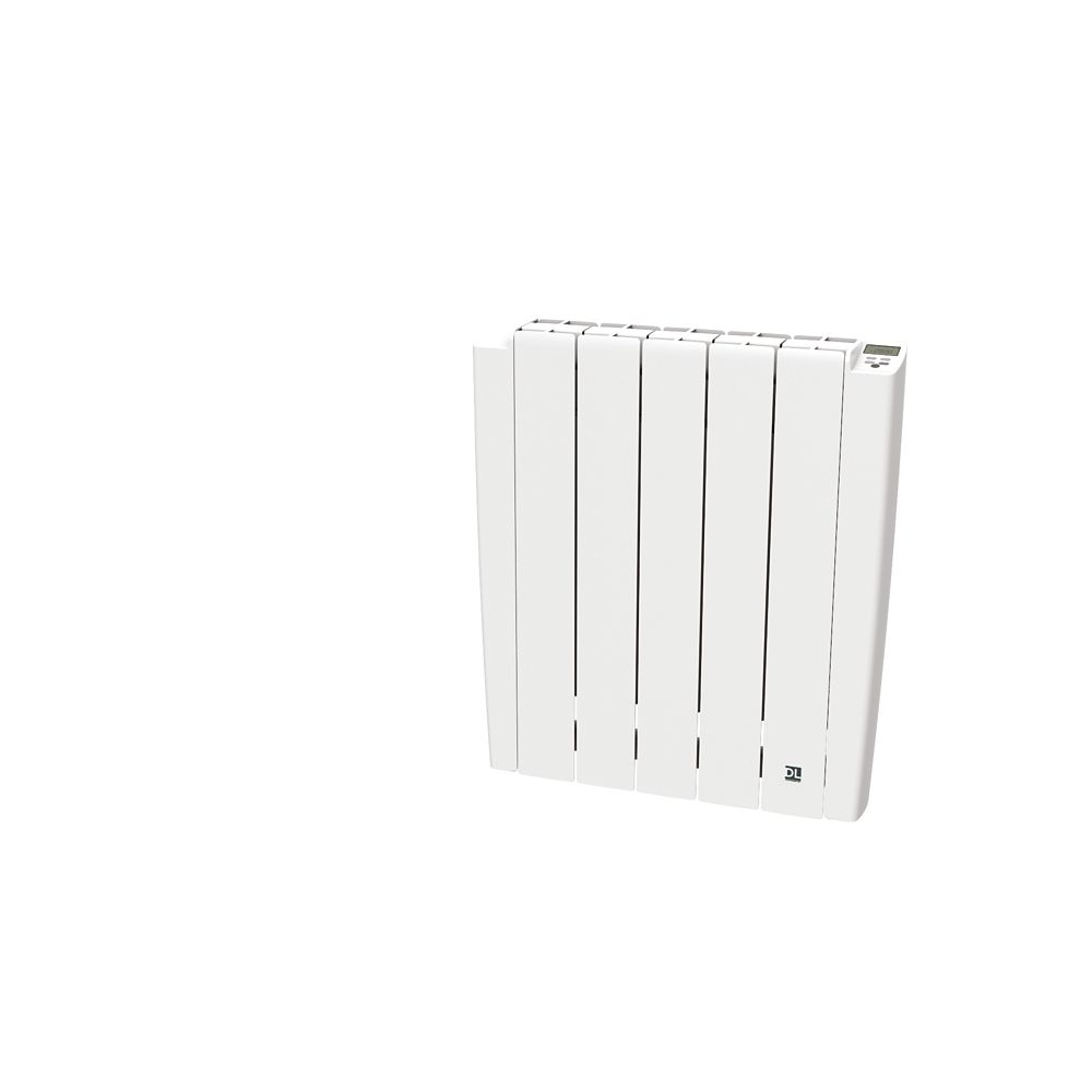 Radiateur à inertie fluide DL Radiators Alu blanc 1 000W | Radiateur ...
