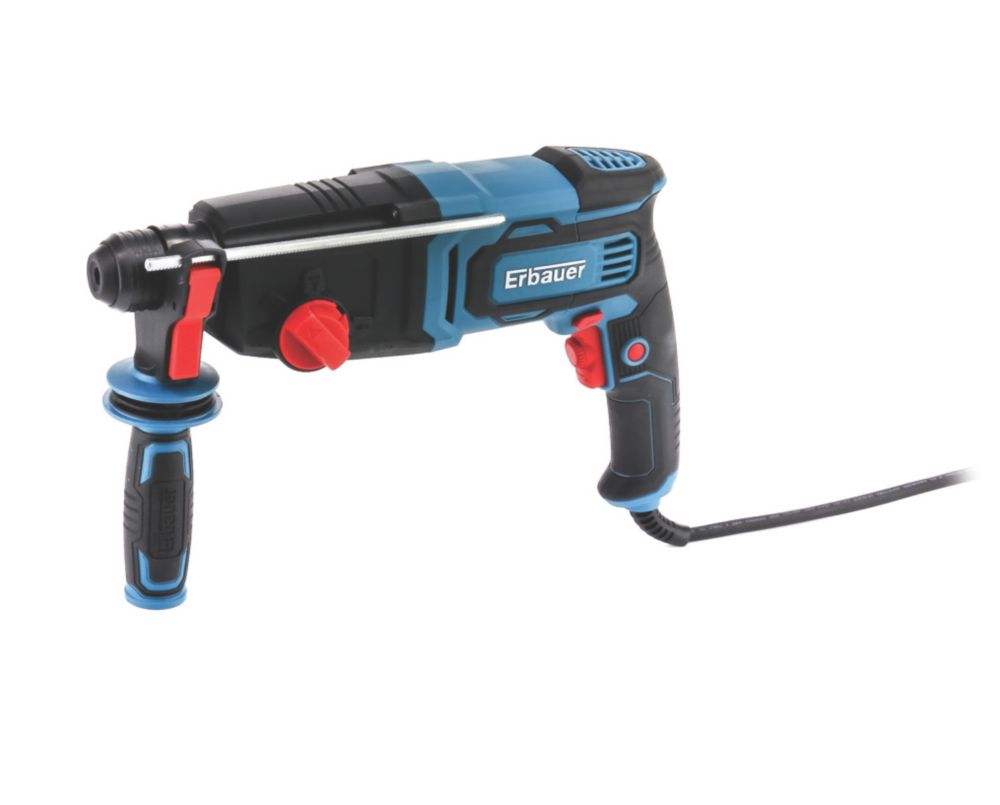 Perforateur burineur SDS+ filaire 240V Erbauer ERH750 750W | Perceuse ...