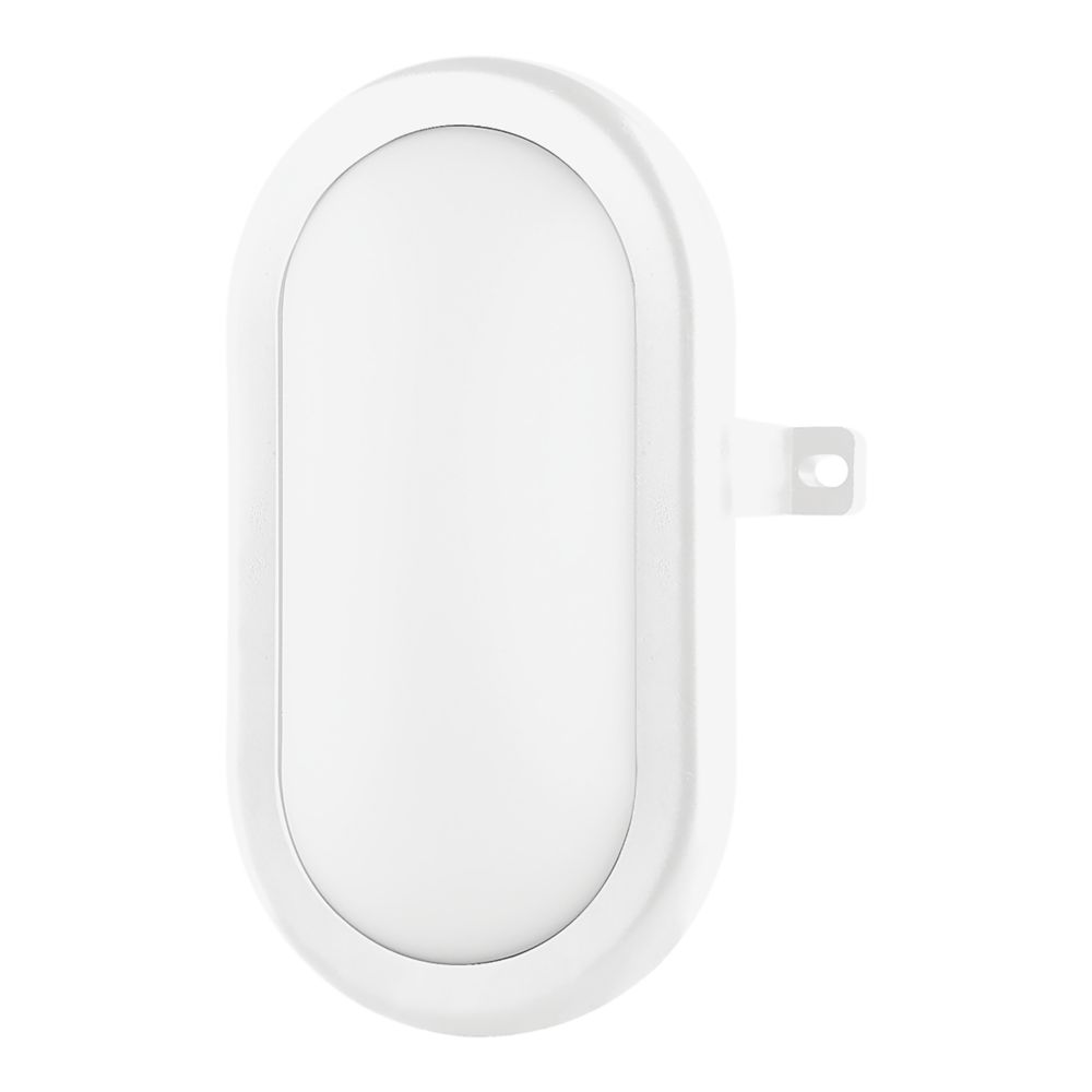 Hublot ovale blanc LED Luceco Eco Mini 4000K IP54 450lm | Éclairage ...