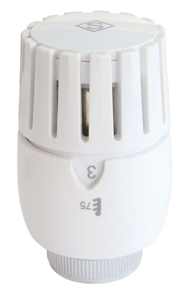 Tête TRV Somatherm blanche | Chauffage central | Screwfix FR